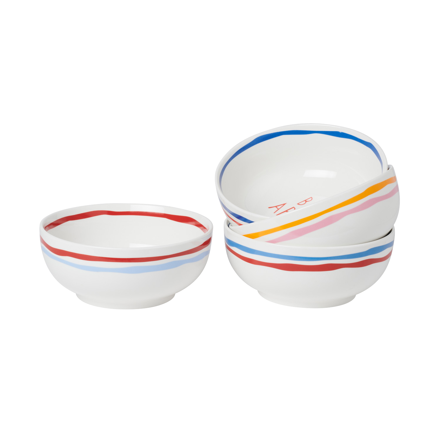 Red Italian Bowl Set In The Roundhouse