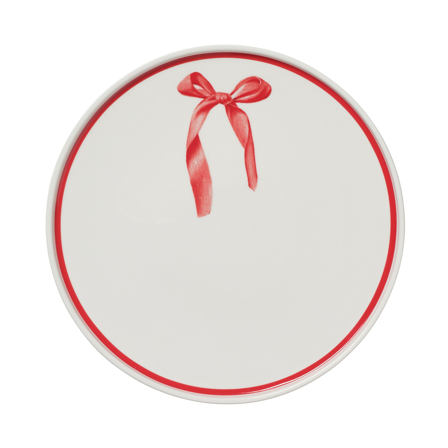 Red Ribbon Plate – In The Roundhouse