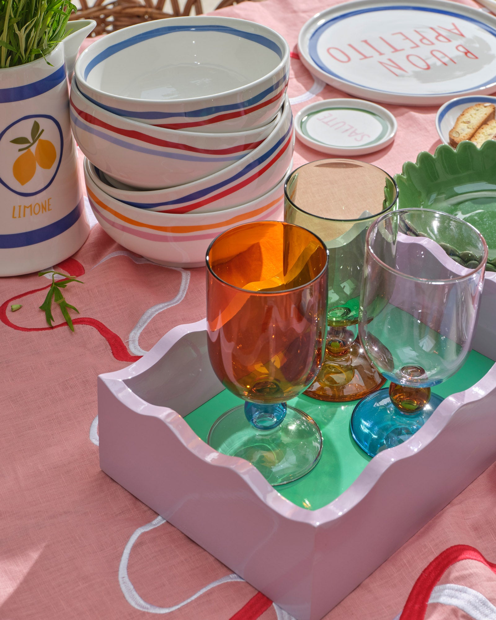 Red Italian Bowl Set - more stock coming mid Sept – In The Roundhouse