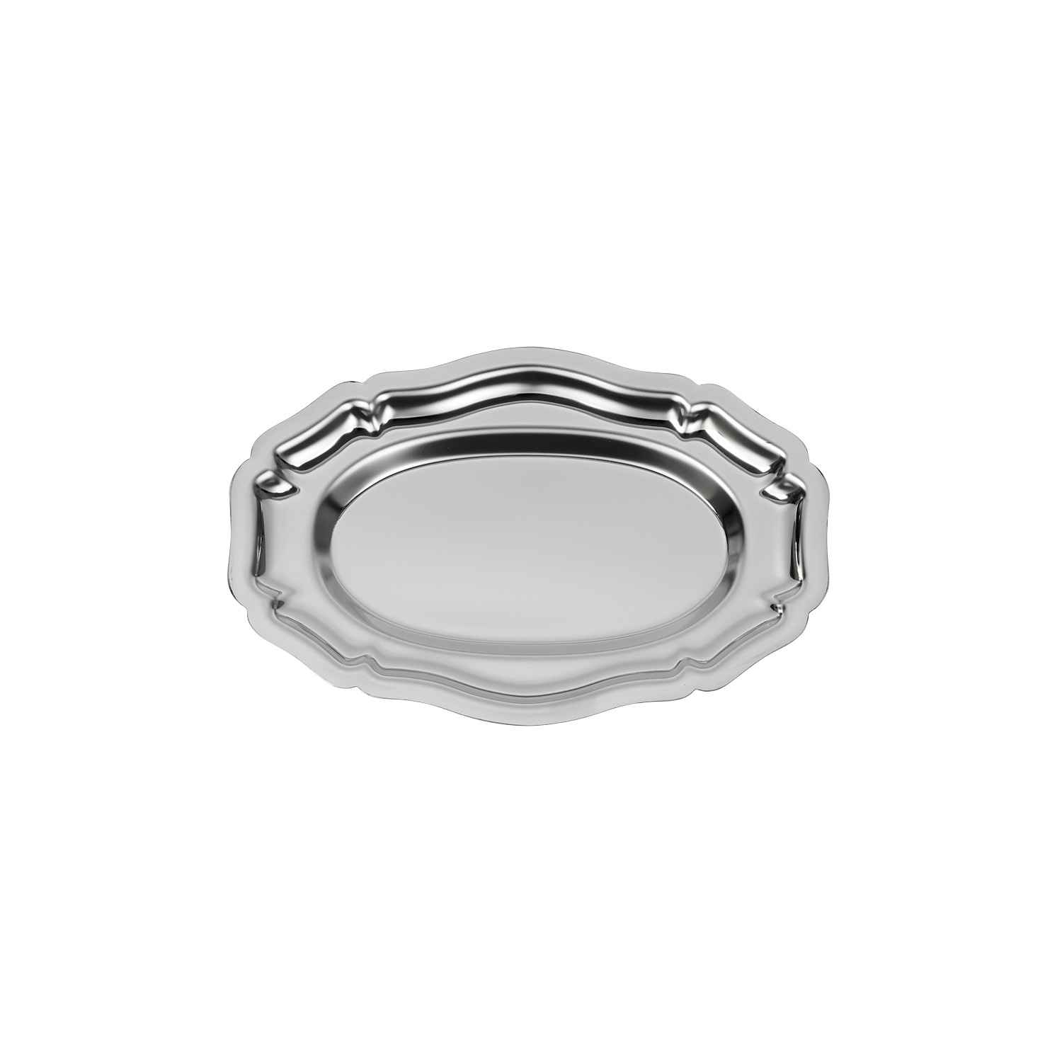 Small Steel Wave Platter – In The Roundhouse