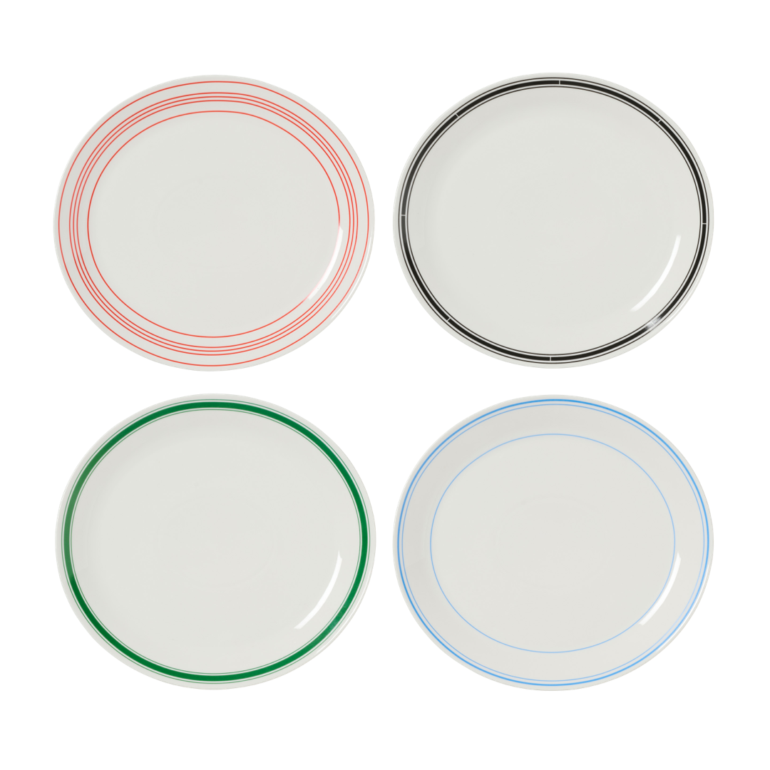 Bistro Dinner Plate Set - Set of 4 – In The Roundhouse