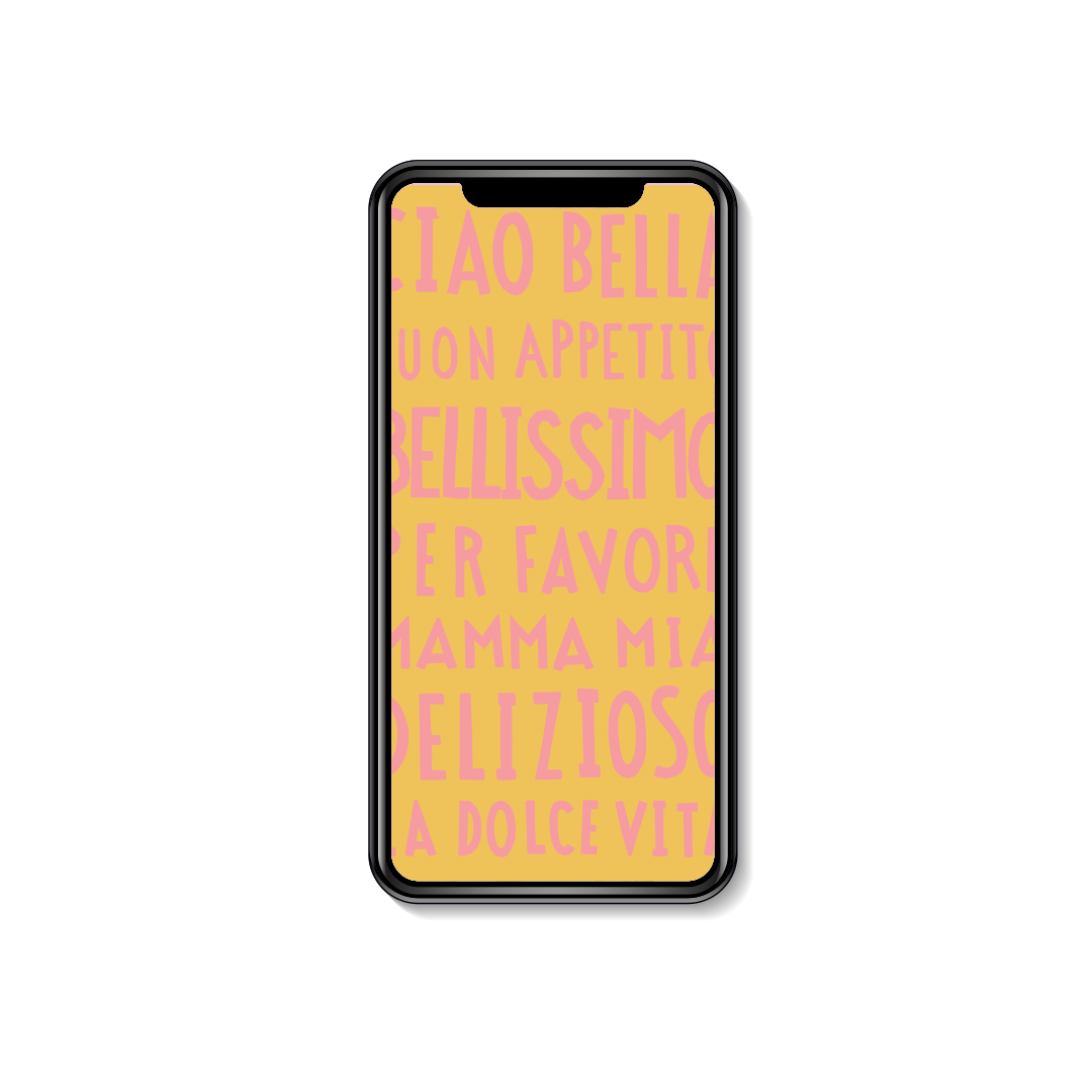 Downloadable Yellow Italian Wallpaper – In The Roundhouse